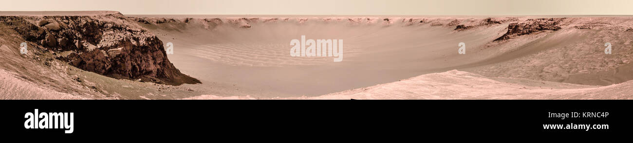 Victoria Crater, Cape Verde-Mars Stock Photo - Alamy