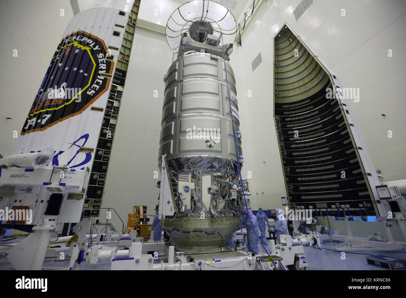 Cygnus Spacecraft Interior