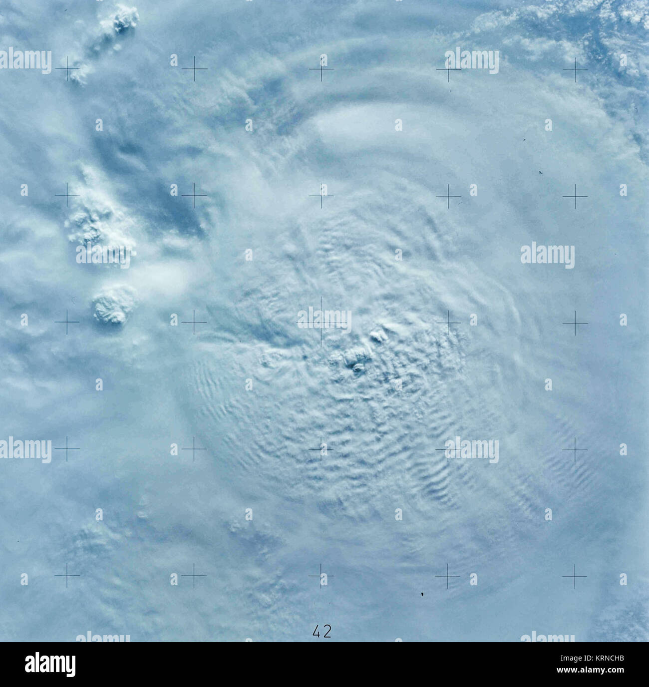 Tropical Storm Ellen 1973 Skylab 3 Stock Photo - Alamy