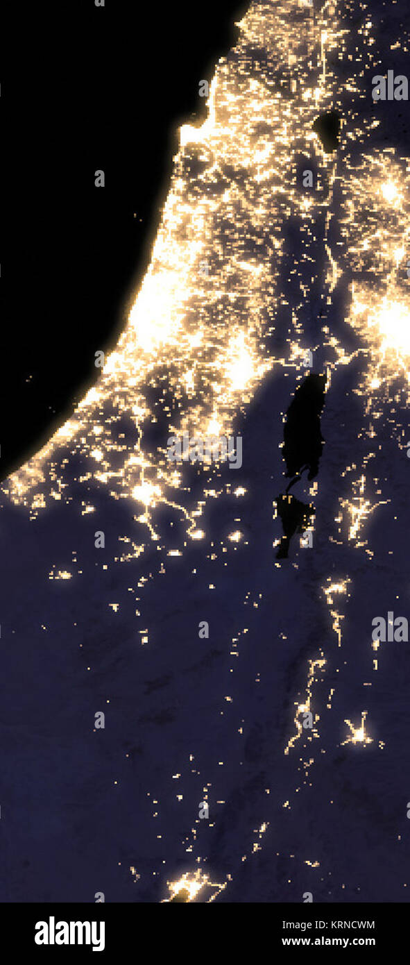 Israel at night Stock Photo - Alamy