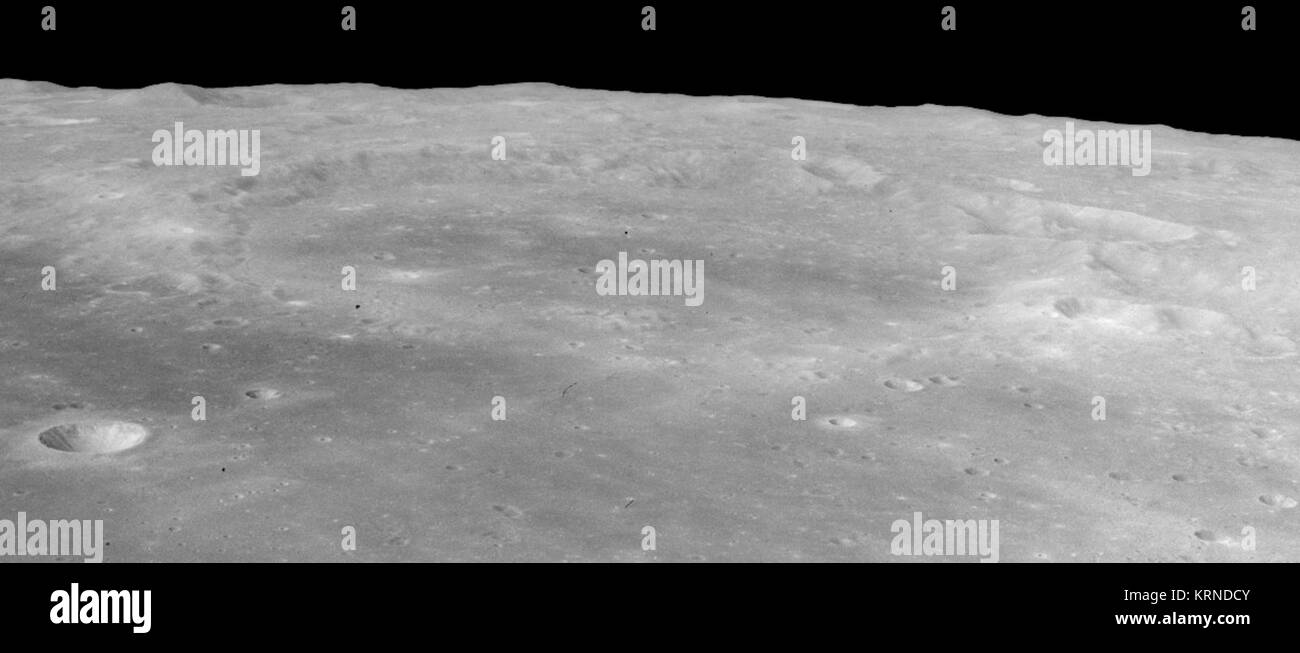 Fracastorius crater AS16-M-0687 Stock Photo - Alamy