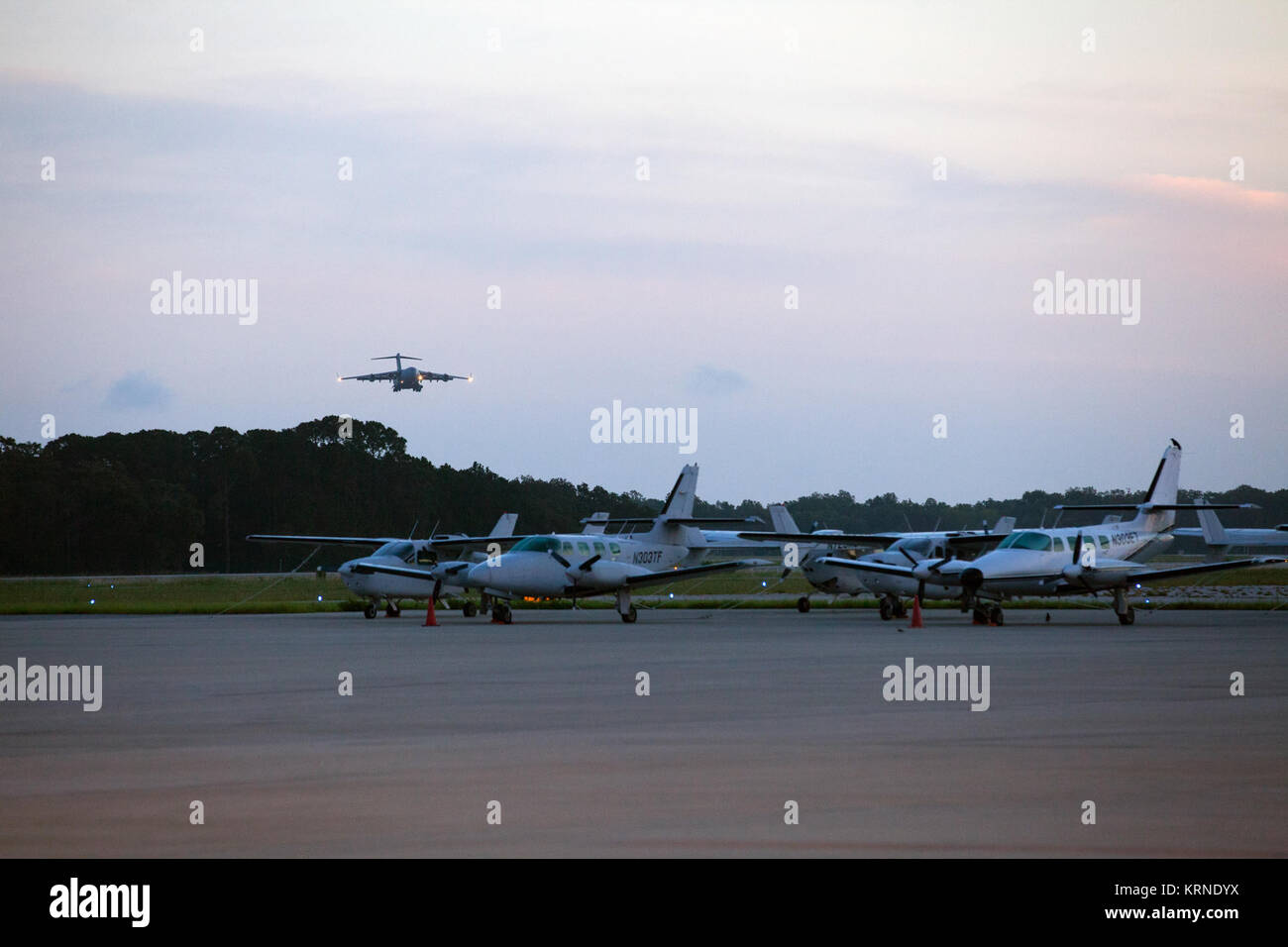 In early morning hours, NASA's TDRS-M satellite arrives at Space Coast ...