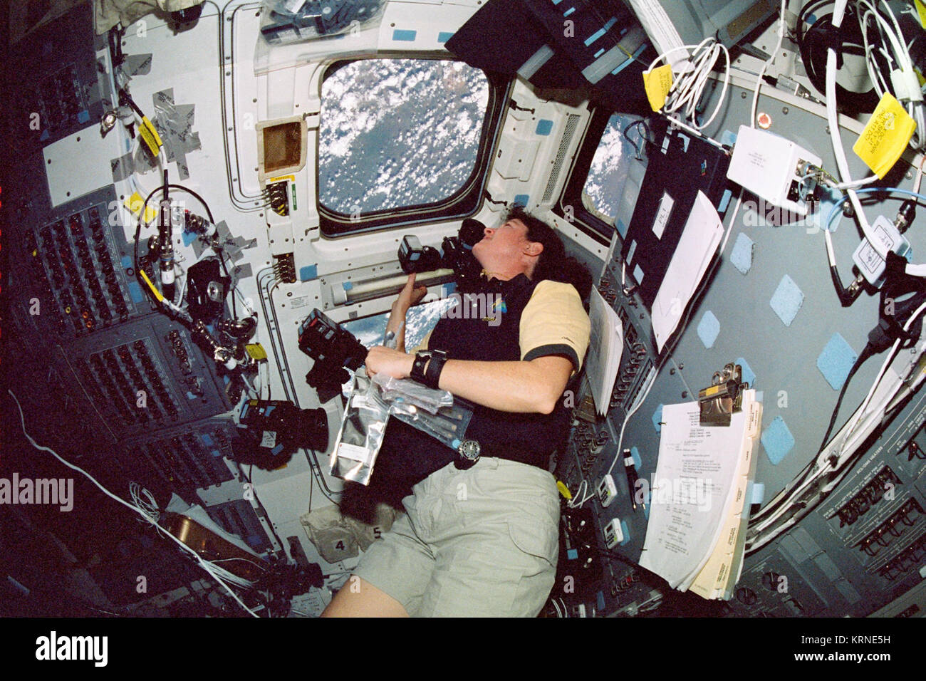 STS-107 Laurel Clark Stock Photo - Alamy