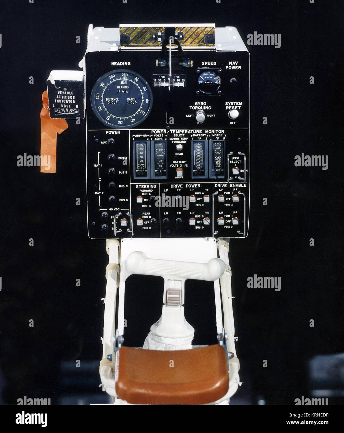 Lunar Roving Vehicle (LRV) Control Console Stock Photo - Alamy