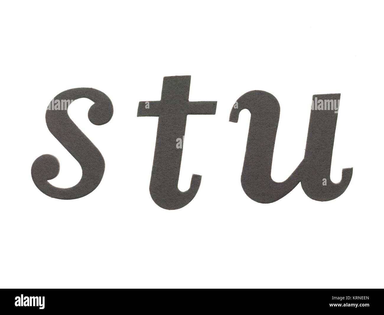 Stu font hi-res stock photography and images - Alamy