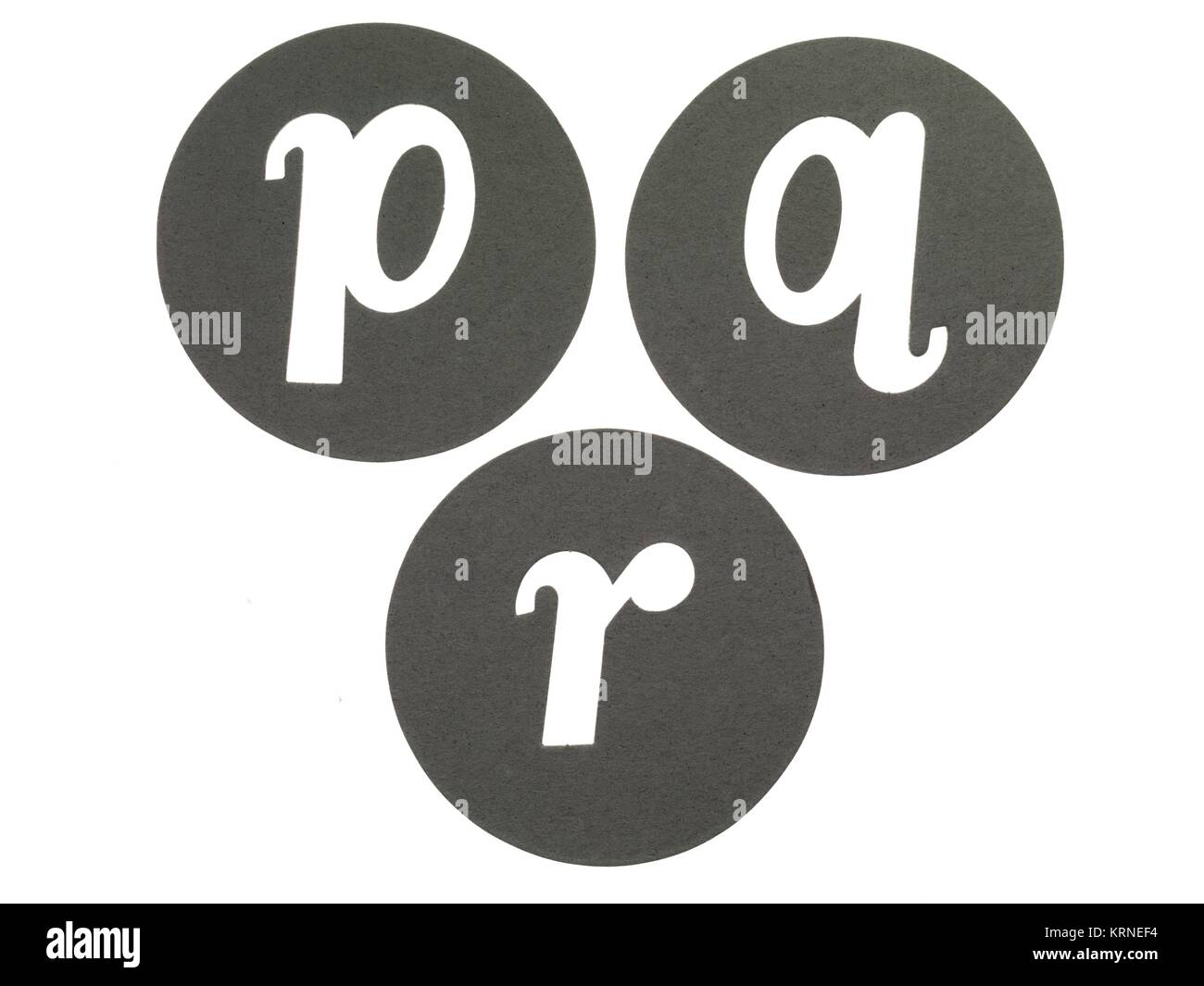 cut out paper letters Stock Photo - Alamy