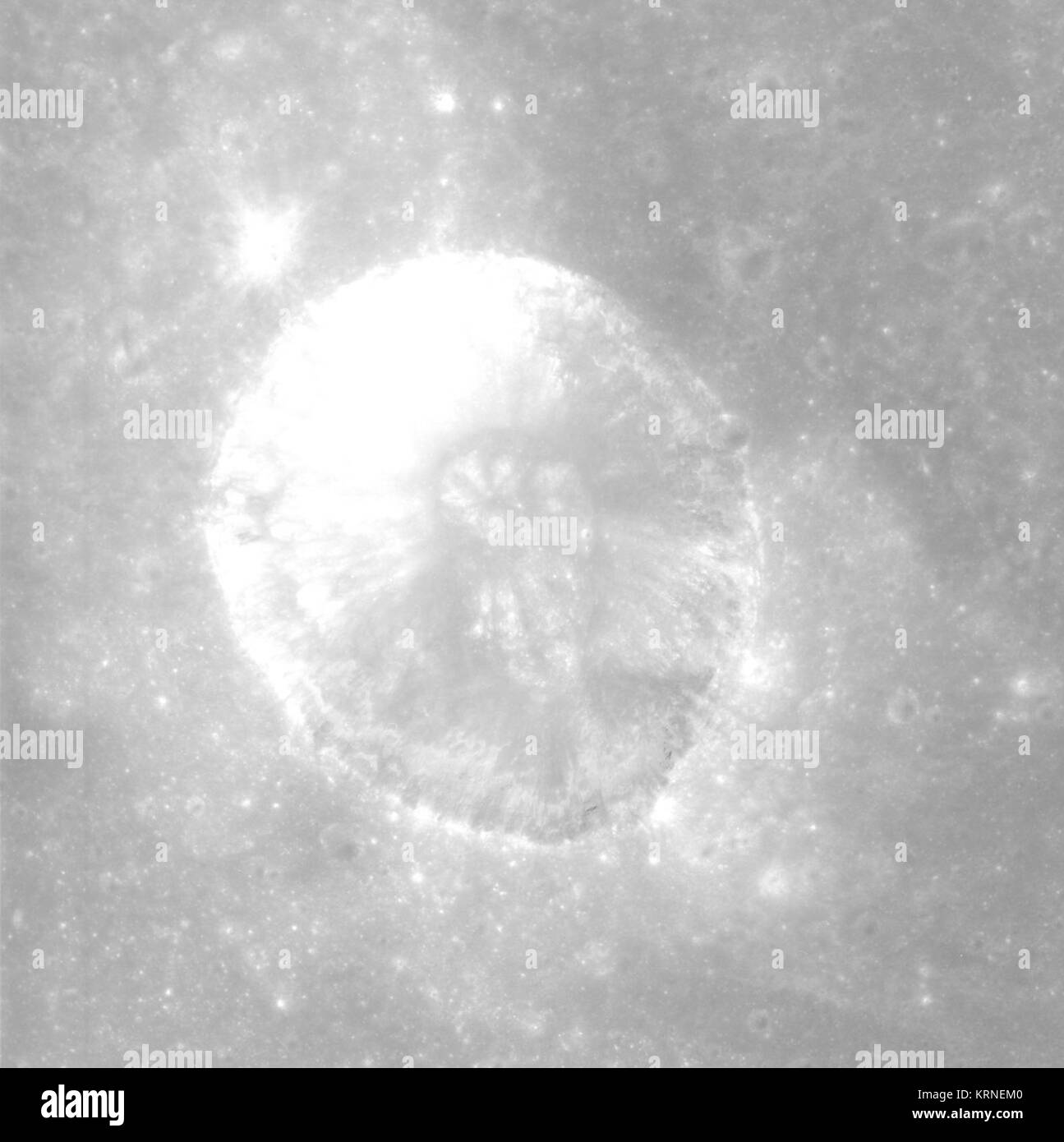 Sulpicius Gallus crater AS15-P-9916 Stock Photo - Alamy