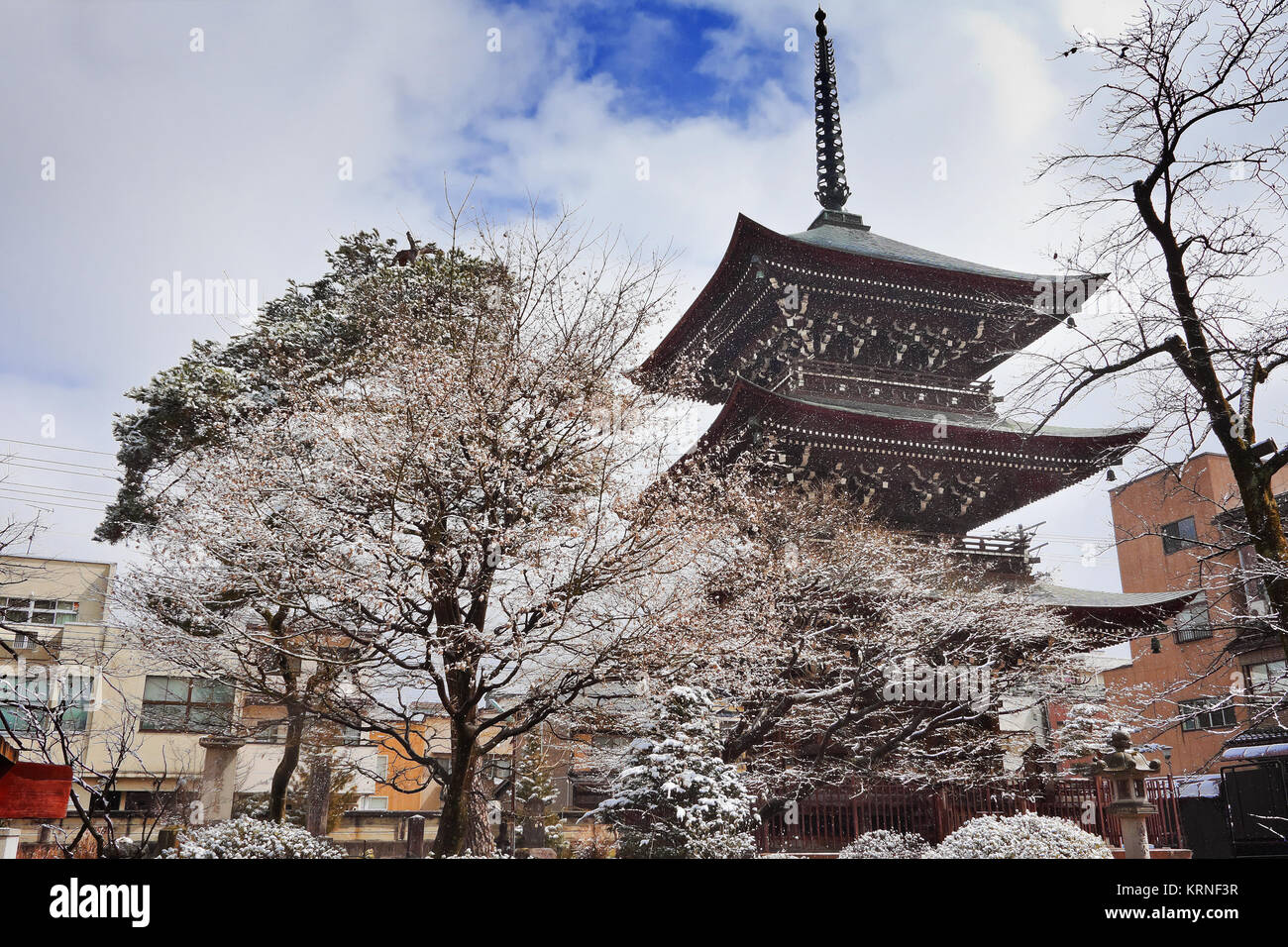 Hida Kokubunji Temple with a three storied Pagod in Hida - Takayama ...