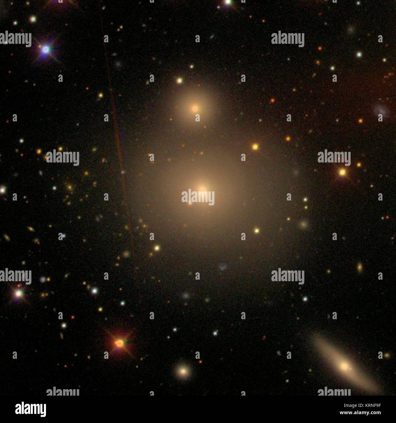 NGC 507 (SDSS II Stock Photo - Alamy