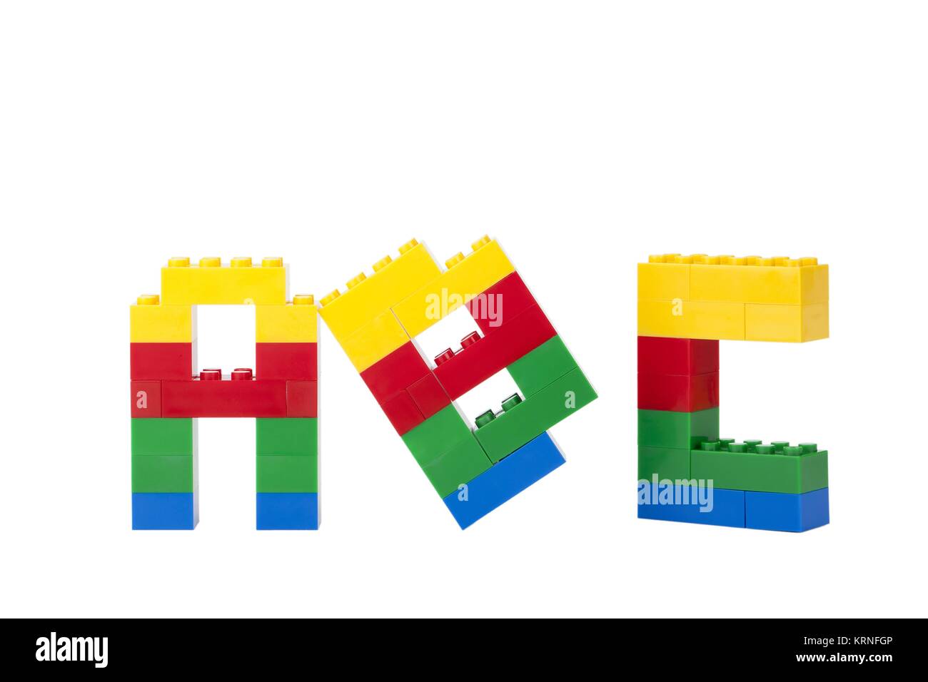 Lego alphabet letters hi-res stock photography and images - Alamy