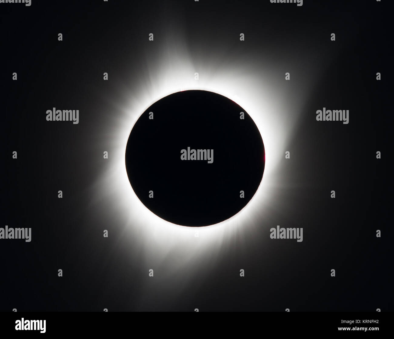 North american total solar eclipse hi-res stock photography and images ...