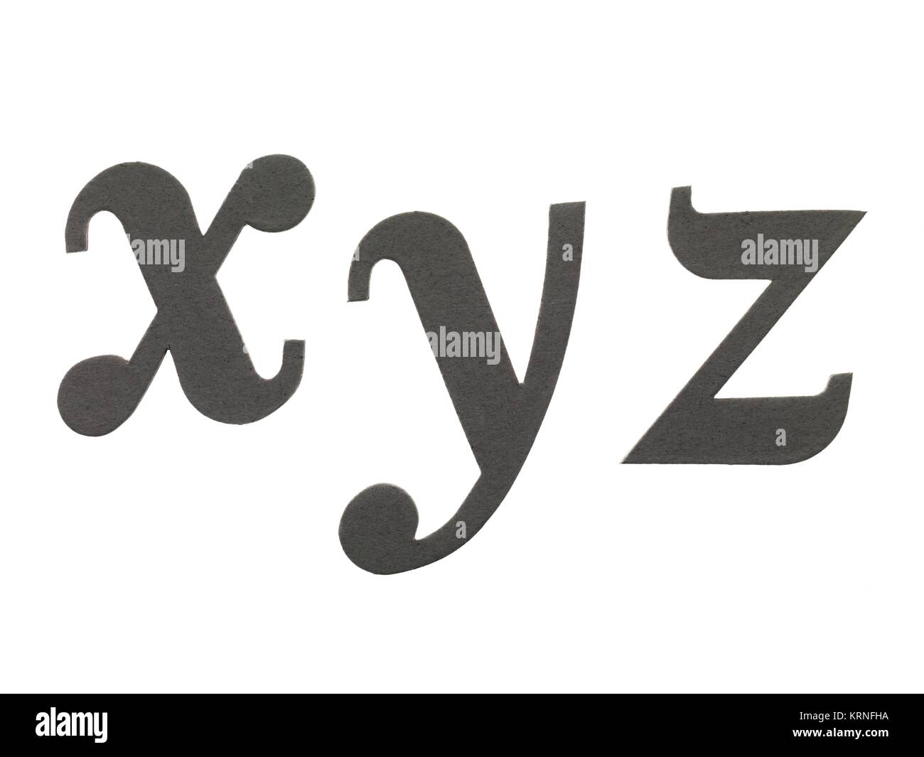 letter cut outs Stock Photo - Alamy