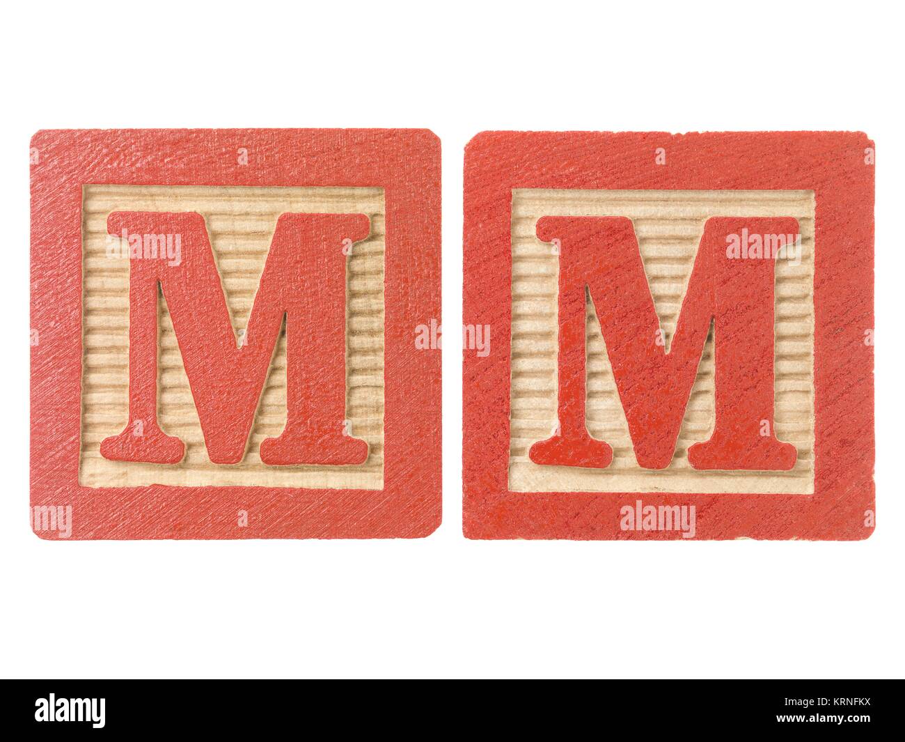 letter m cutout on cardboard Stock Photo - Alamy