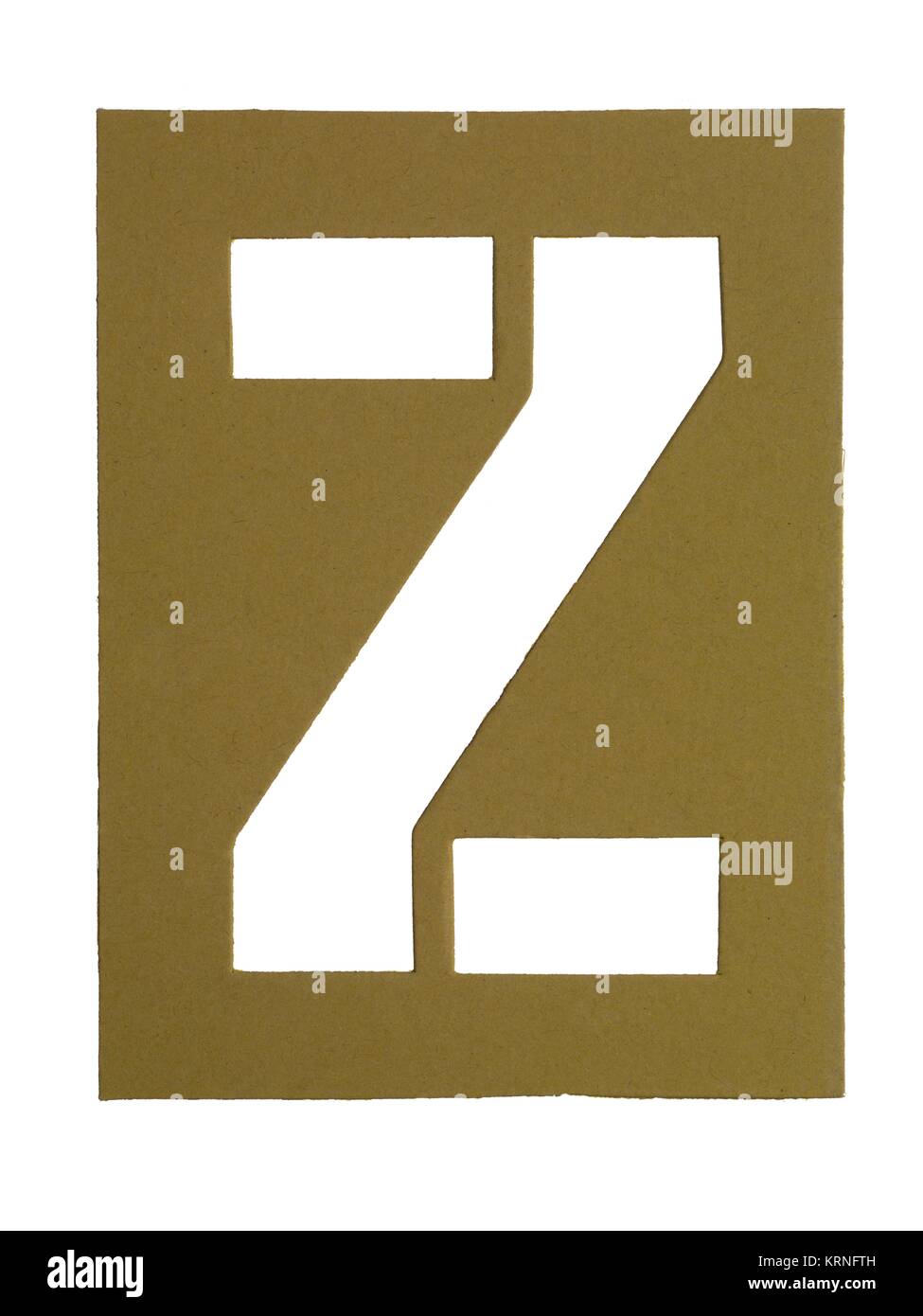Golden z letter Cut Out Stock Images & Pictures - Alamy