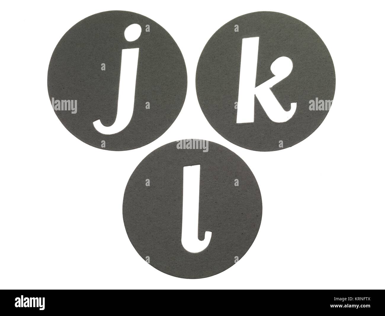 Ripped Letters Cut Out Stock Images & Pictures - Alamy