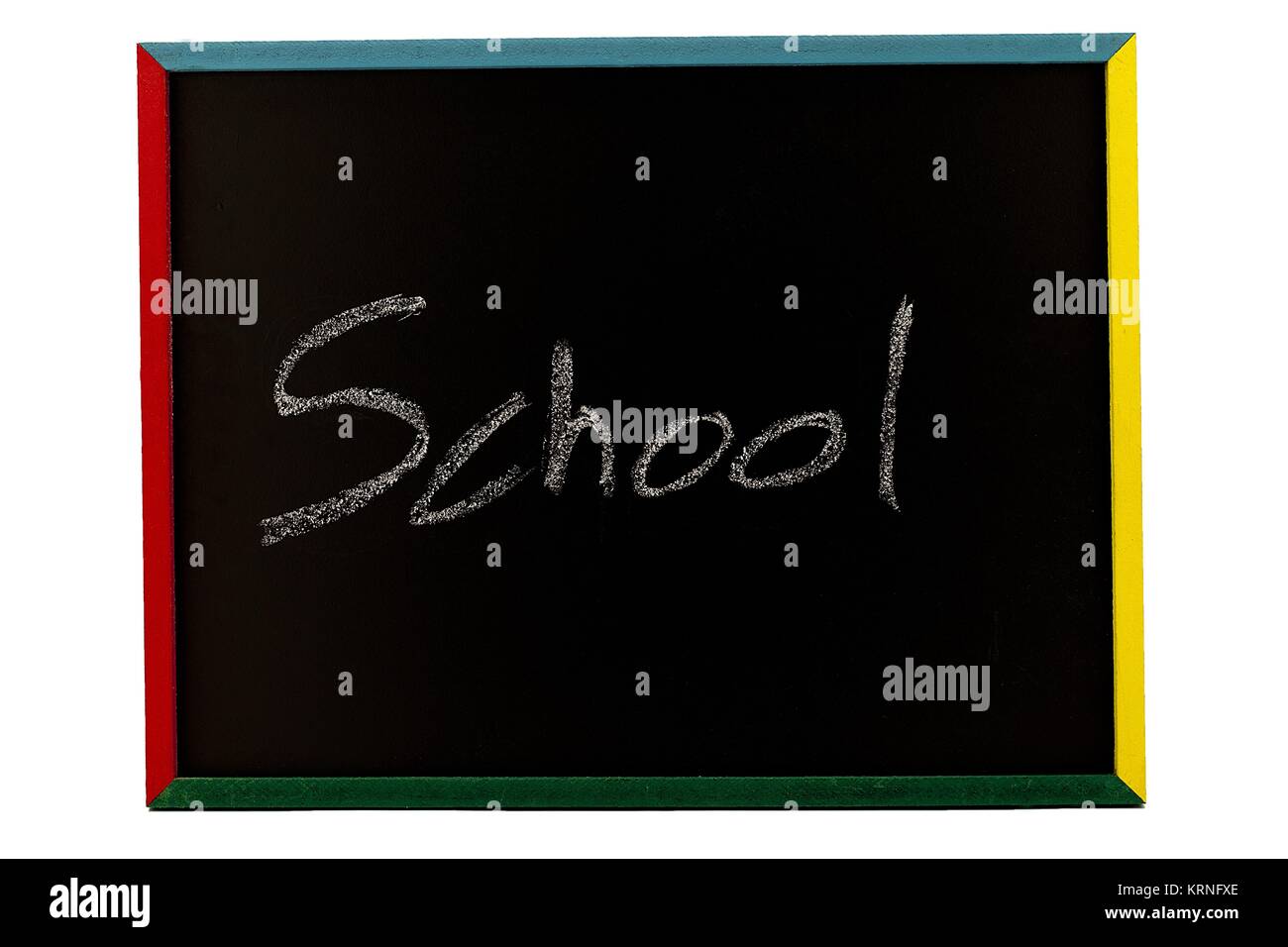 lively colored blackboard Stock Photo - Alamy