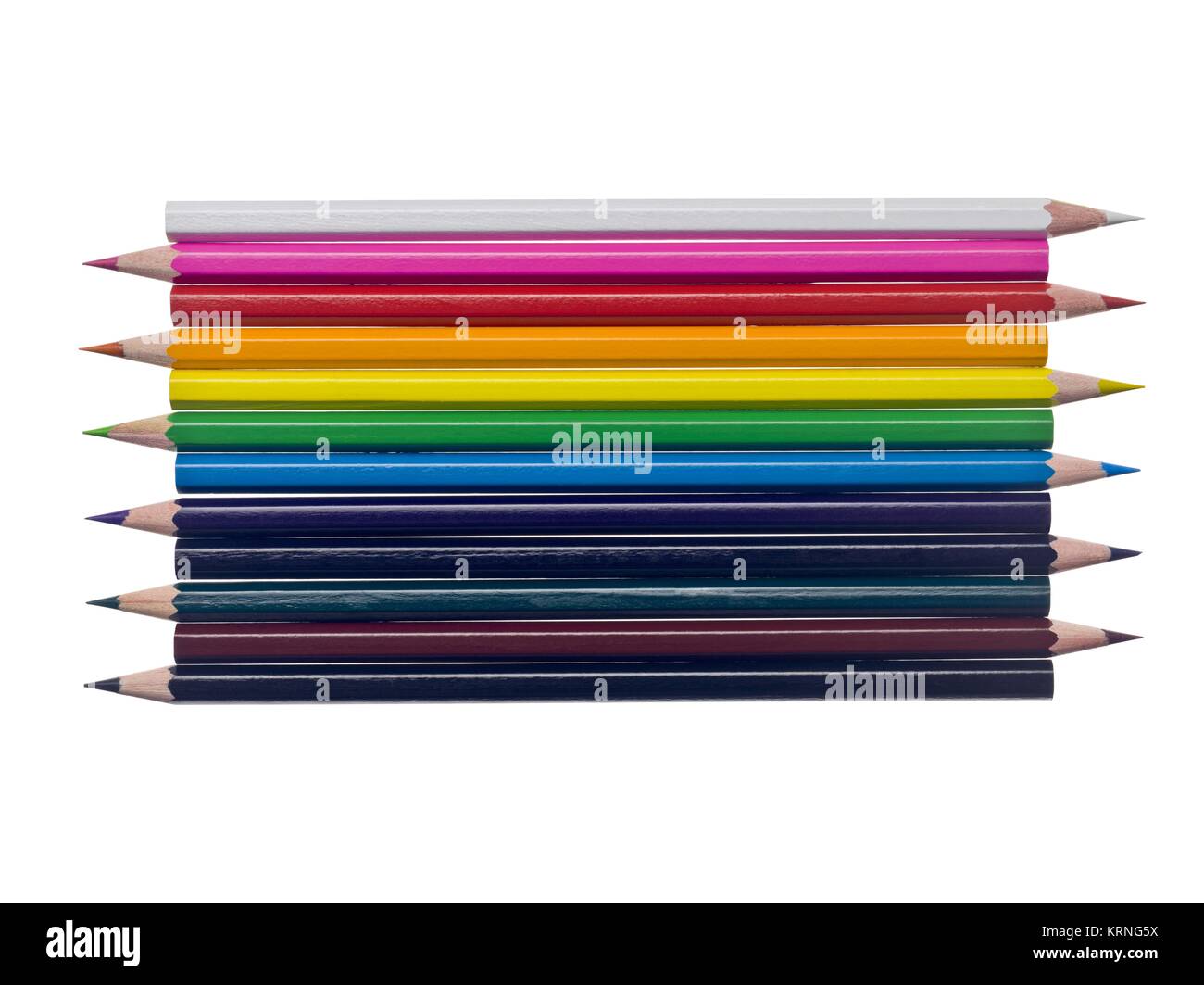 Display pencils Cut Out Stock Images & Pictures - Alamy