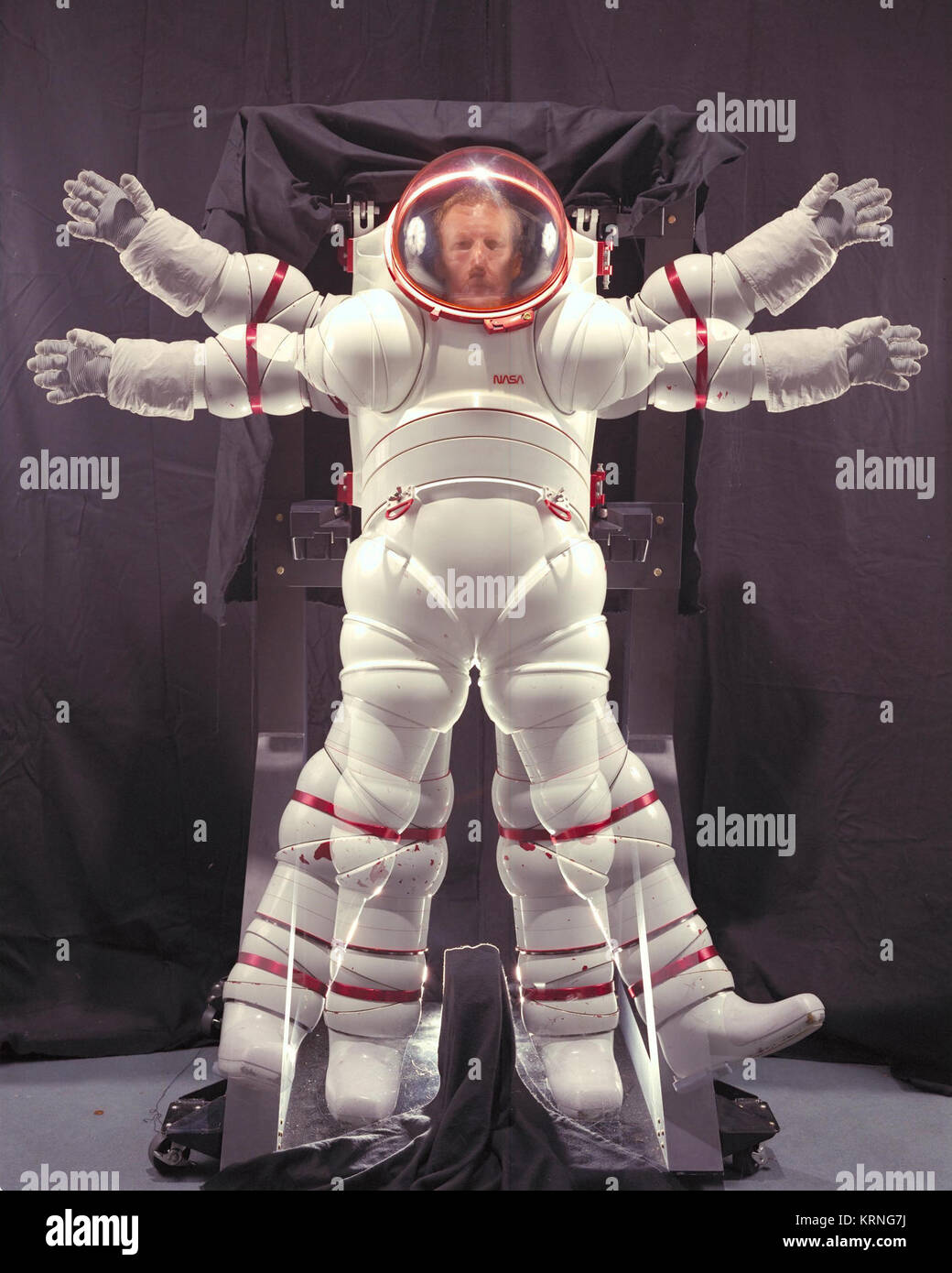 NASA Ames-X5 hard space suit Stock Photo - Alamy