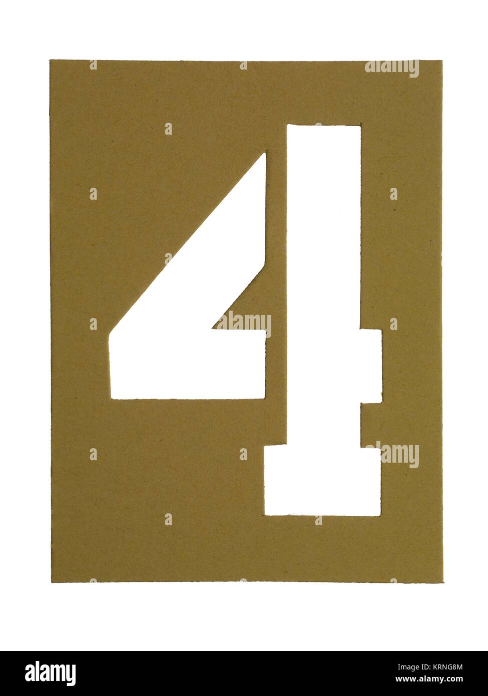 Digital number font Cut Out Stock Images & Pictures - Alamy