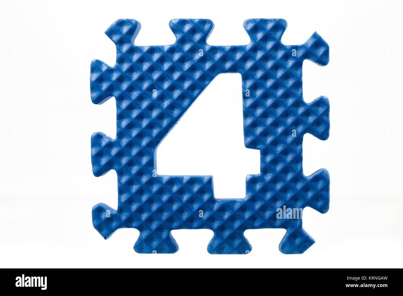 Number four rubber puzzle hi-res stock photography and images - Alamy