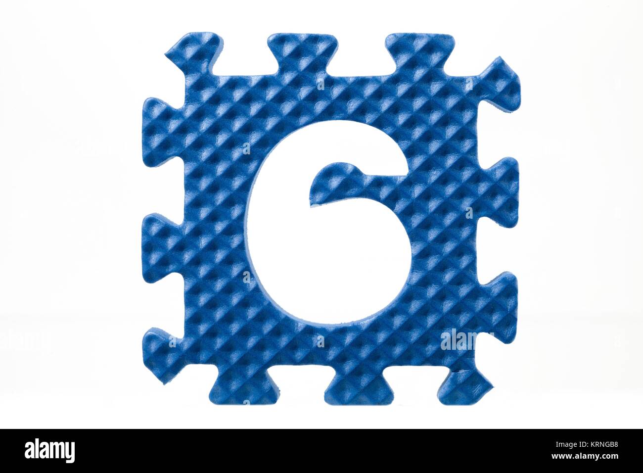 Number six rubber puzzle hi-res stock photography and images - Alamy
