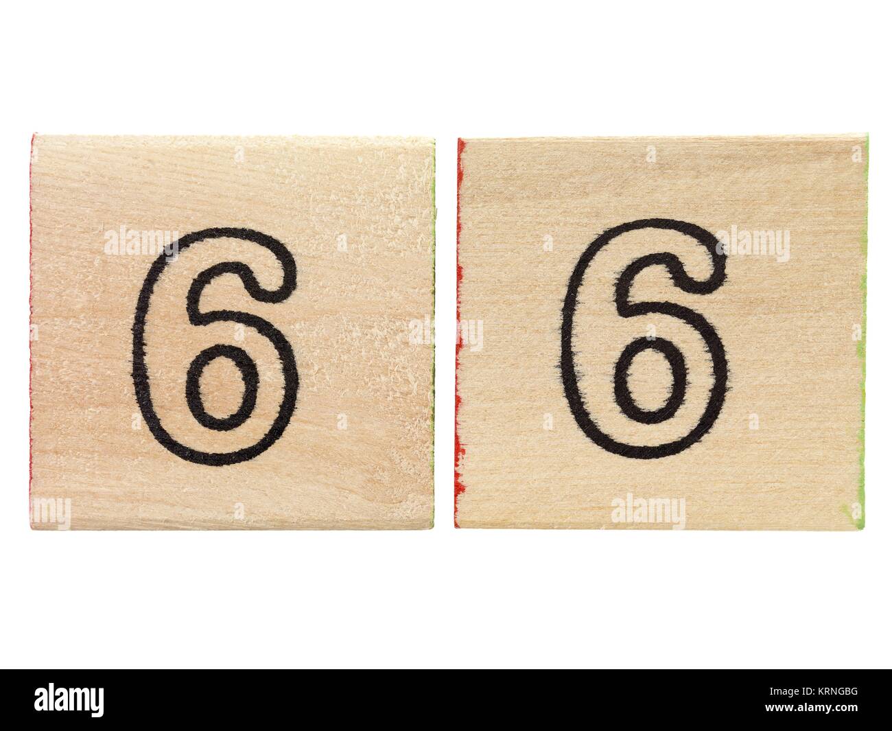 Number six in bamboo hi-res stock photography and images - Alamy