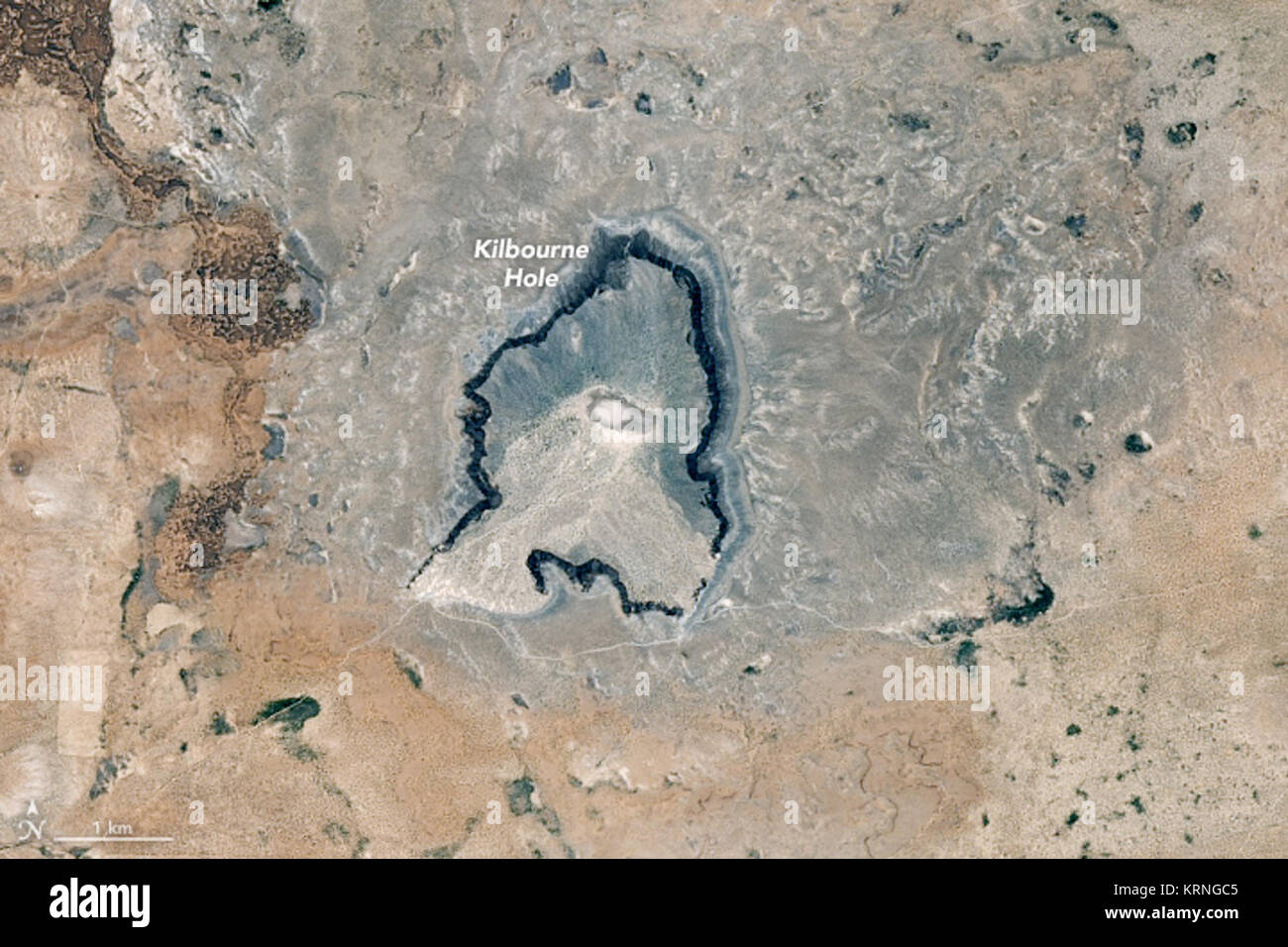 Kilbourne Hole NM Stock Photo - Alamy