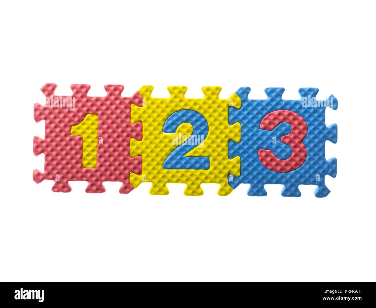 numbered puzzle pieces Stock Photo - Alamy