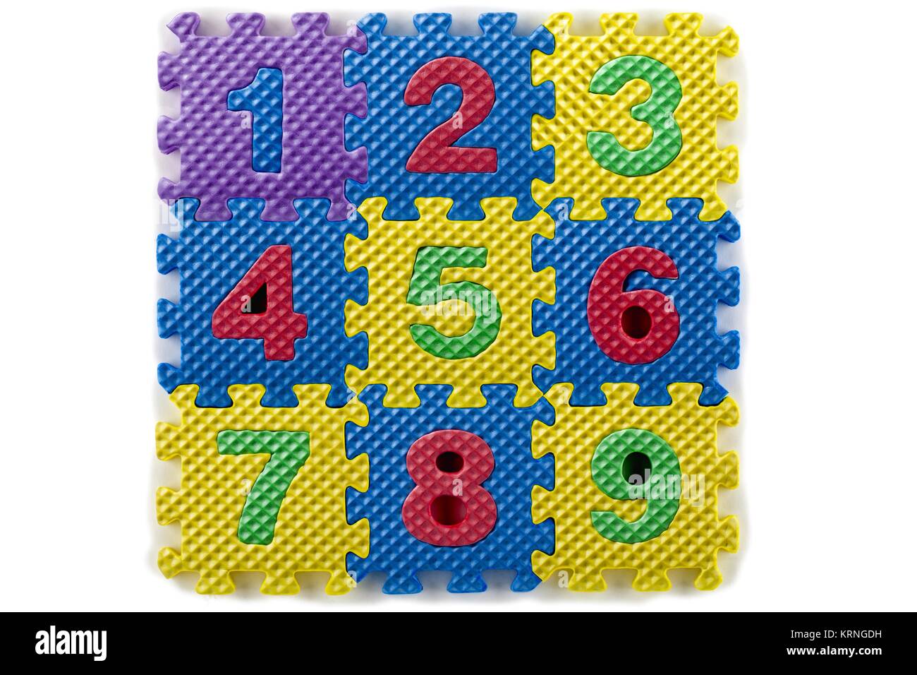 numbers on rubber mat Stock Photo - Alamy