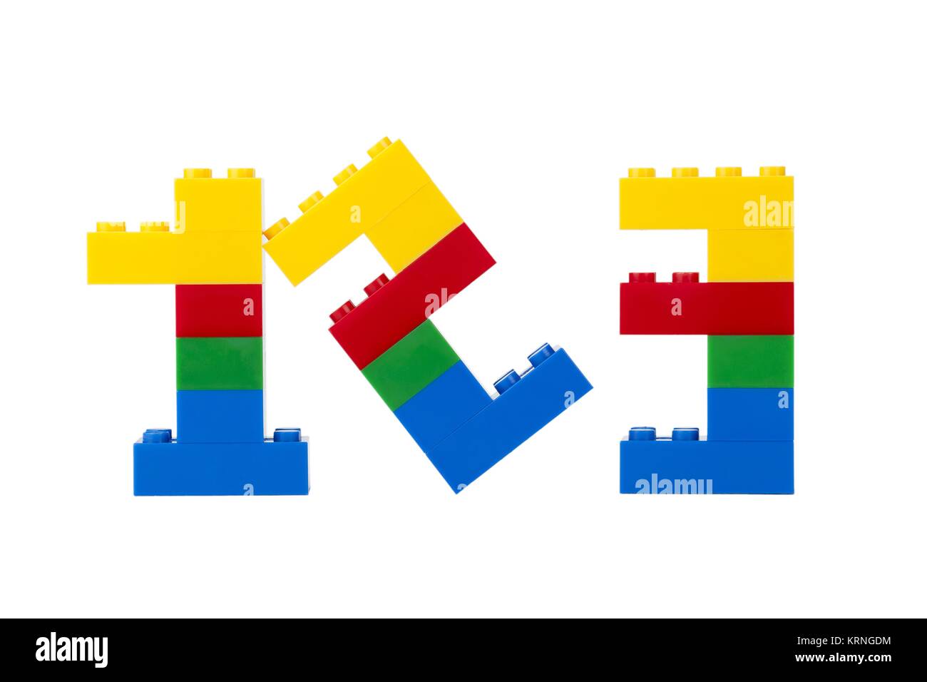 Lego numbers hi-res stock photography and images - Alamy