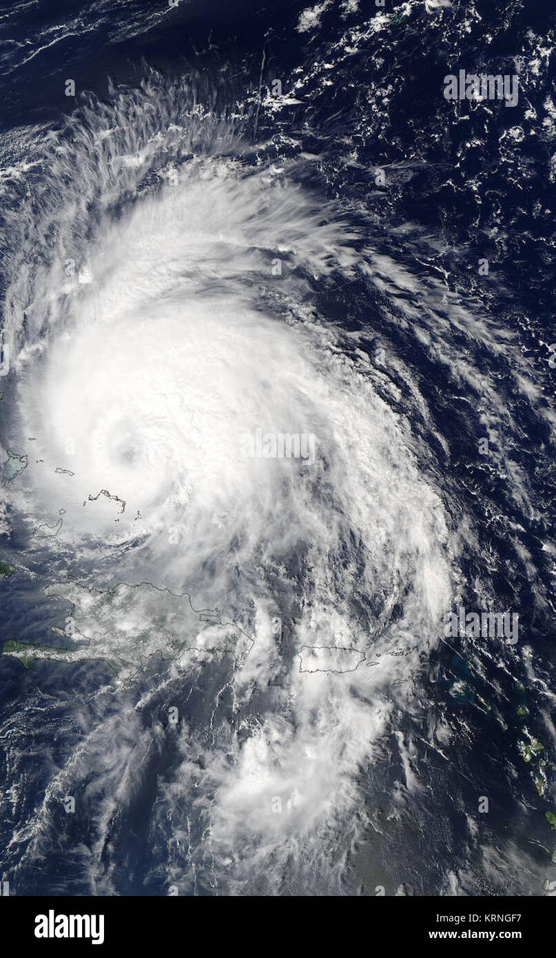 Hurricane maria satellite hi-res stock photography and images - Alamy