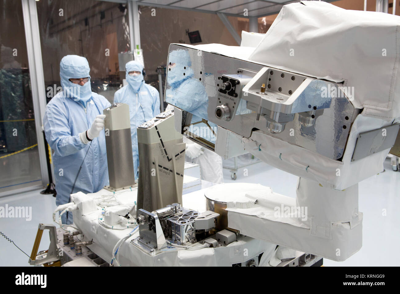 In the high bay of Kennedy Space Center's Space Station Processing ...