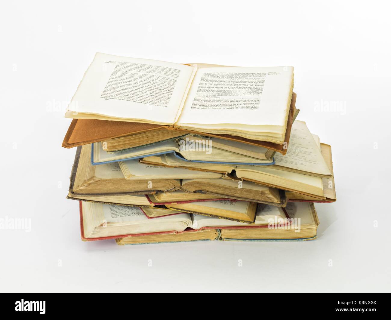 Stacked diary books hi-res stock photography and images - Alamy