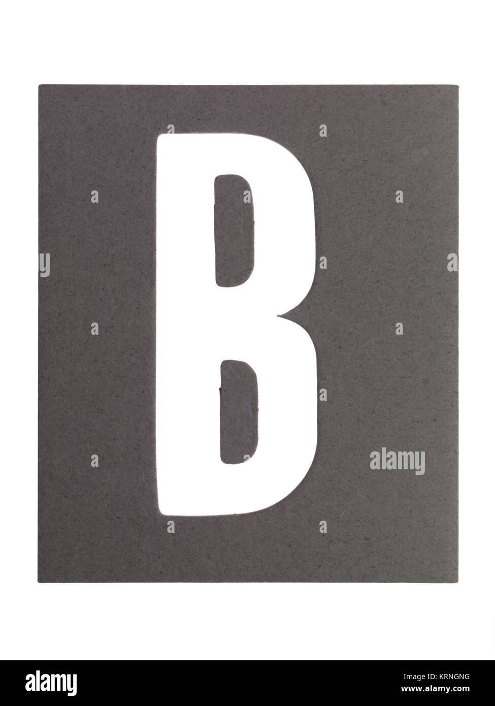 Paper cut out font letter hi-res stock photography and images - Alamy