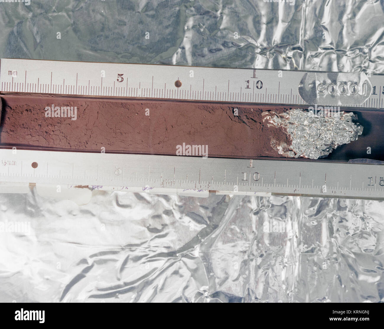 Apollo 11 Lunar Core Sample 10005 Stock Photo - Alamy