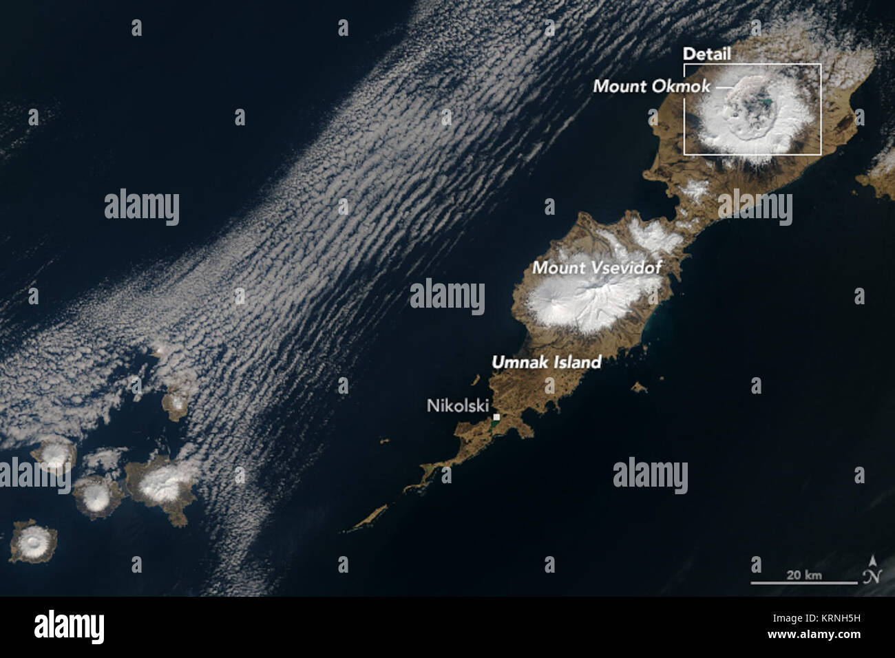 Map Of Fort Glenn Umnak On