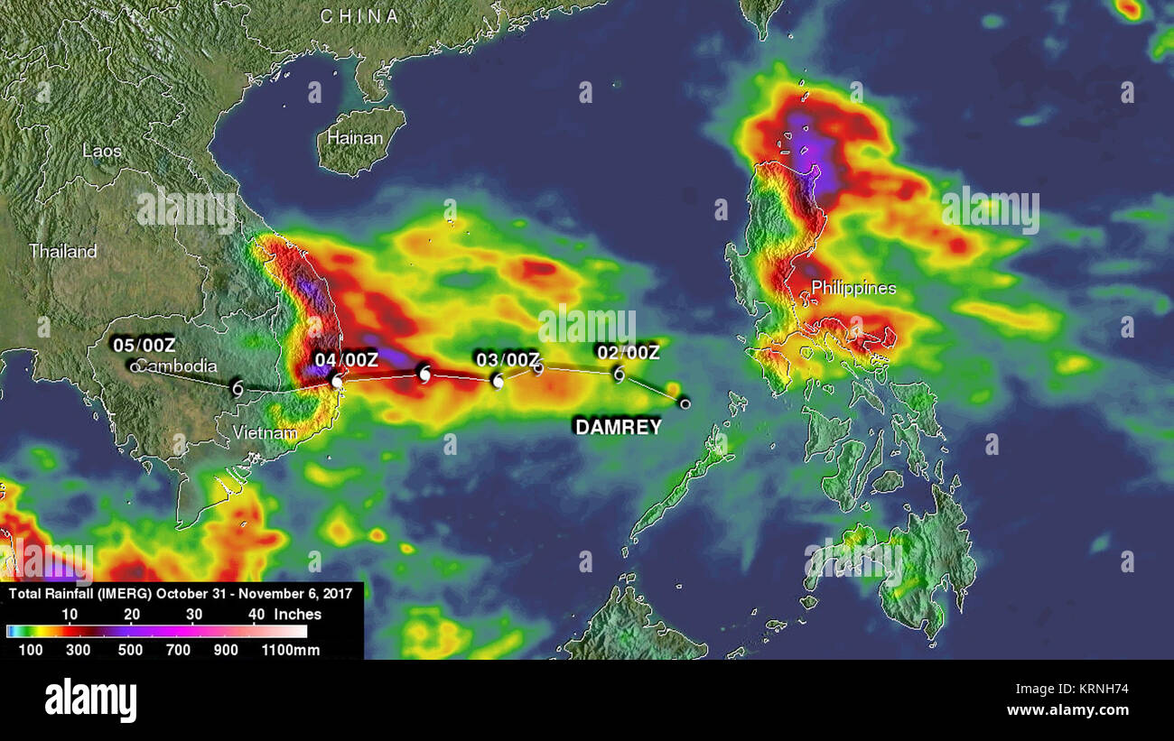 Typhoon from space natural hi-res stock photography and images - Alamy