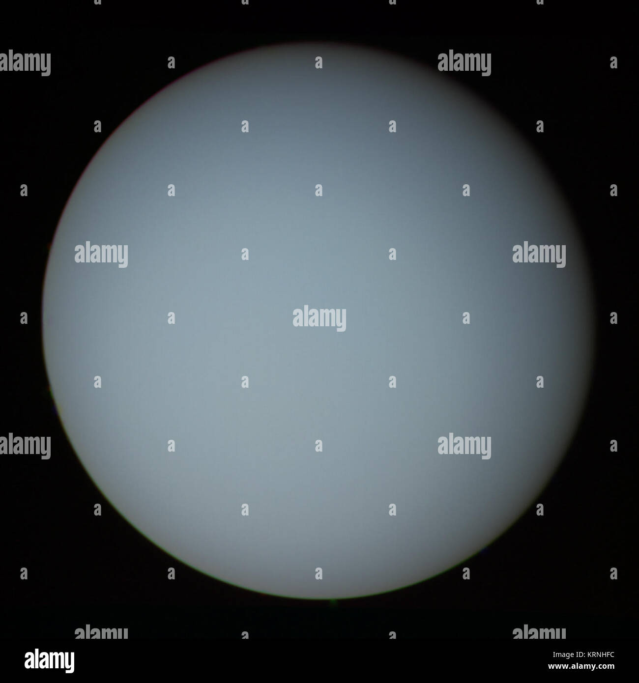 Uranus true colour Stock Photo - Alamy