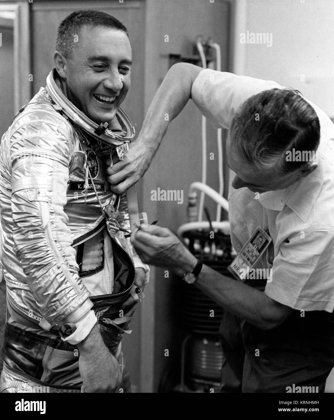 Grissom suit hi-res stock photography and images - Alamy