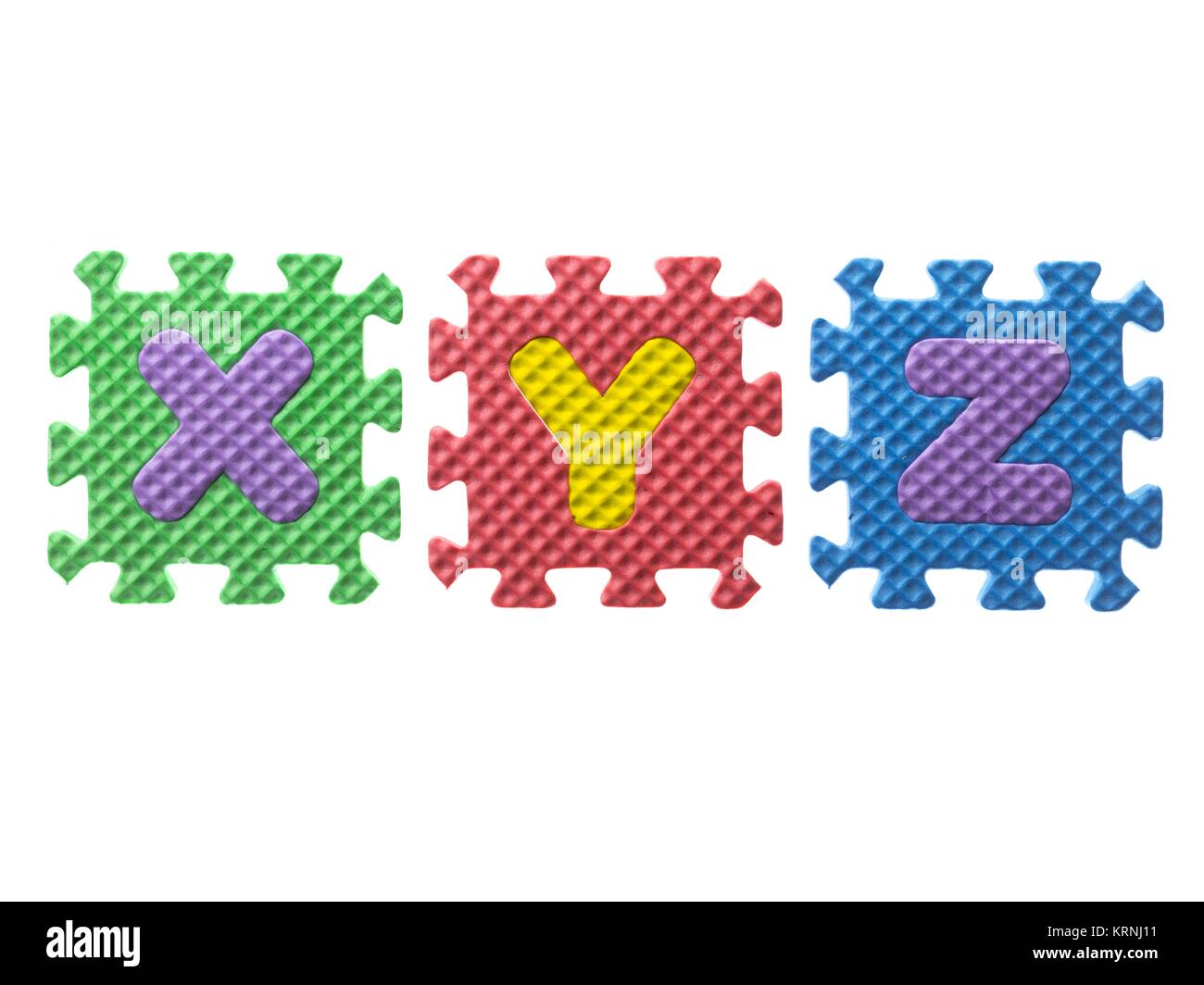 rubber puzzle pieces Stock Photo - Alamy