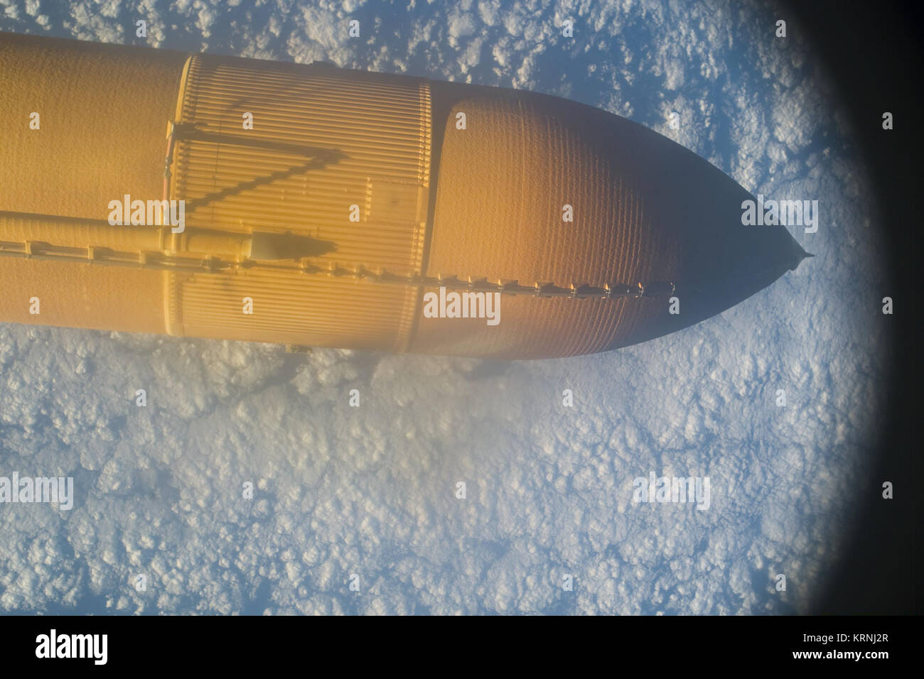 STS-129 External Tank Separation Stock Photo - Alamy