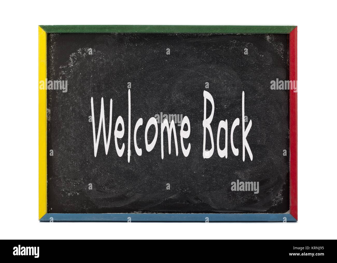 Welcome back image hi-res stock photography and images - Alamy
