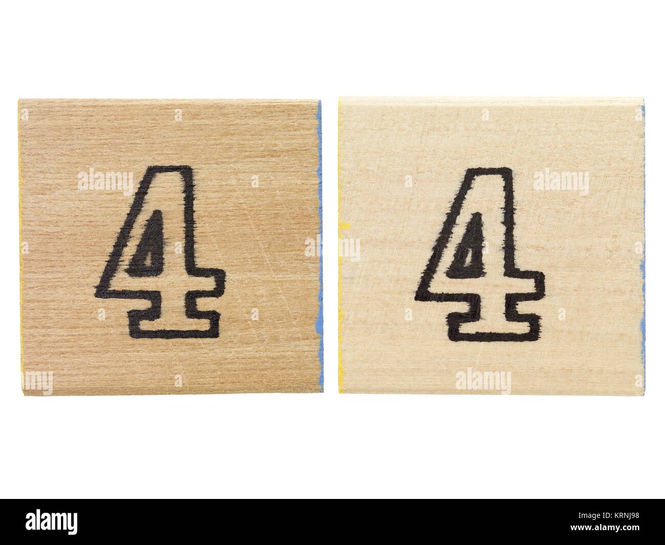 wood background with number four Stock Photo - Alamy