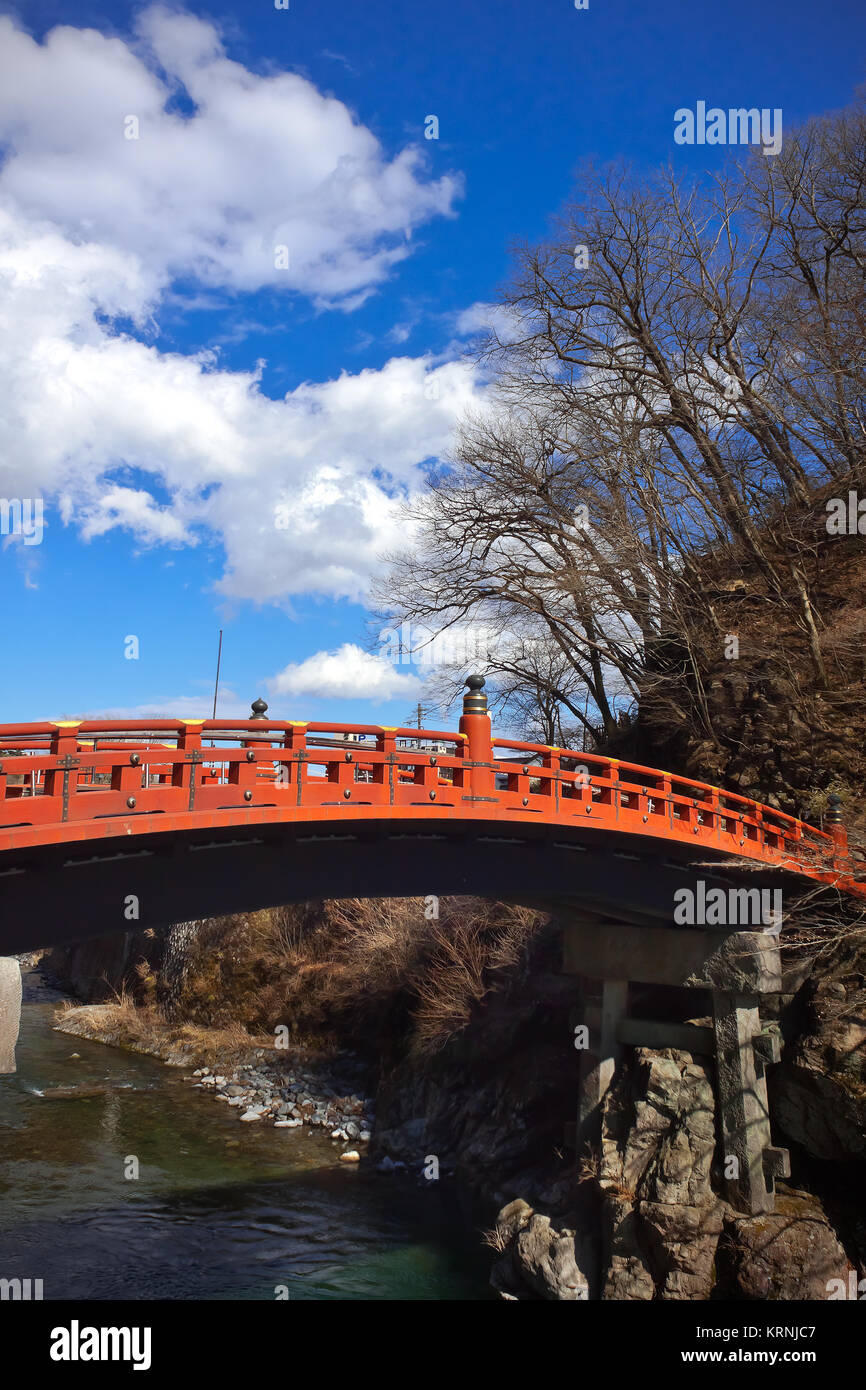 Shinkyo (Sacred Bridge), one of Japan's finest bridges in Nikko, Japan ...
