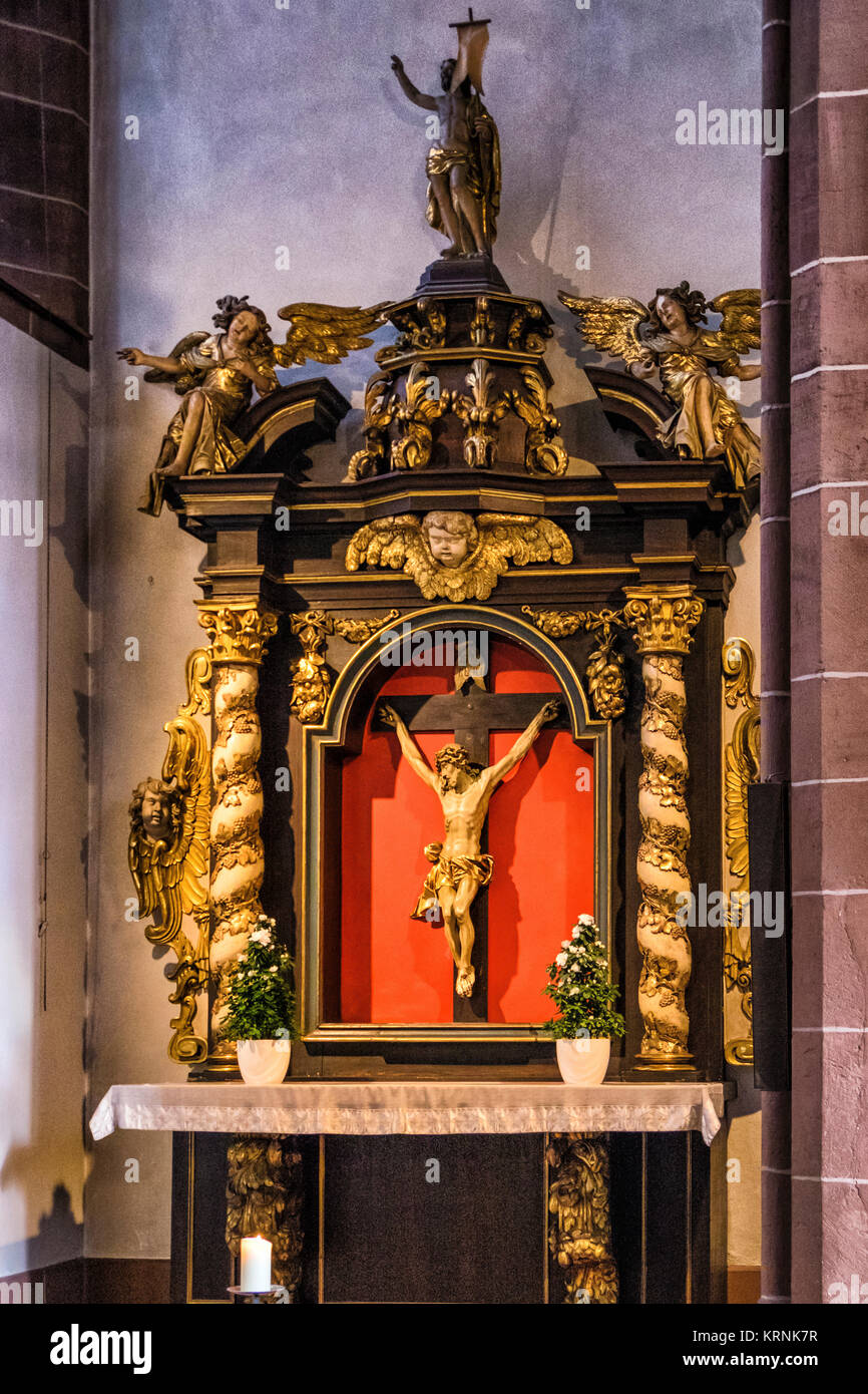 Frankfurt,Germany.Liebfrauenkirche,Our Dear Lady Gothic-style Catholic ...