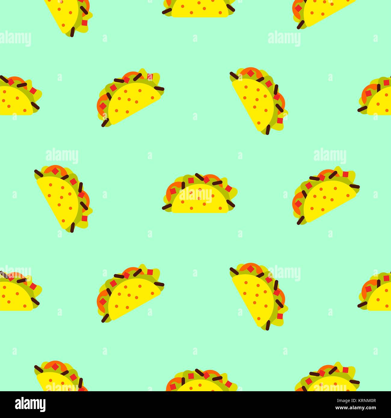 Mexican taco beans Stock Vector Images - Alamy