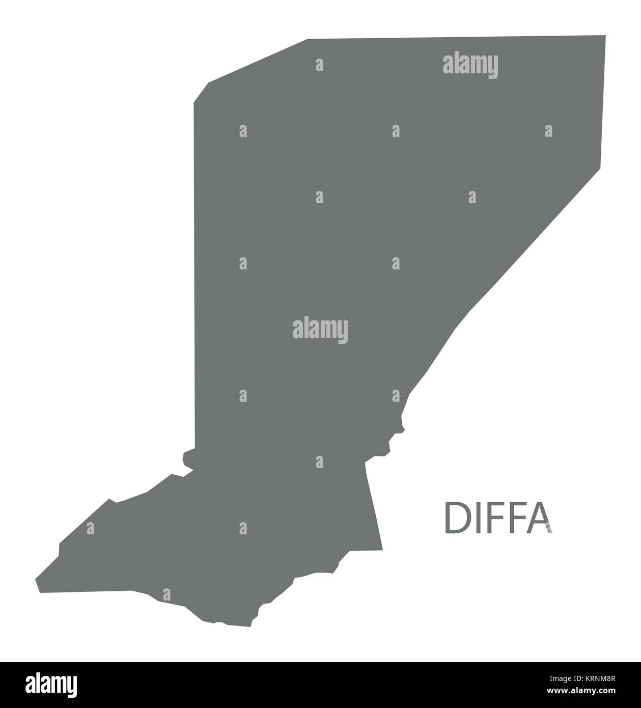 Diffa silhouette map hi-res stock photography and images - Alamy