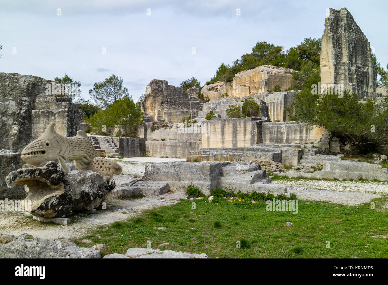 Les carrières du Bon Temps / Les carrières de Junas. Disused Quarry and ...