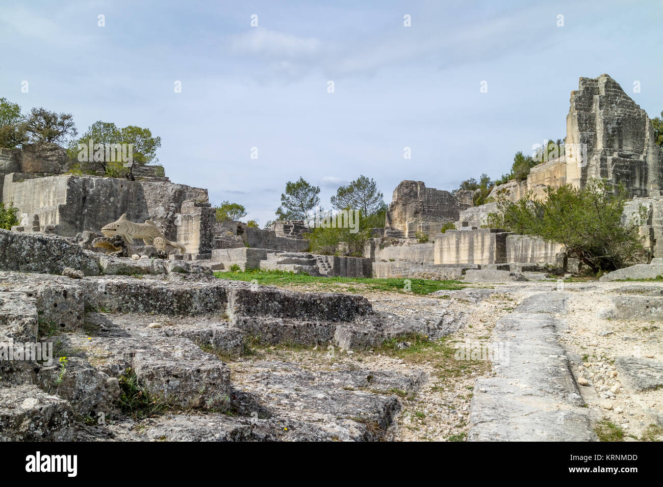 Les carrières du Bon Temps / Les carrières de Junas. Disused Quarry and ...