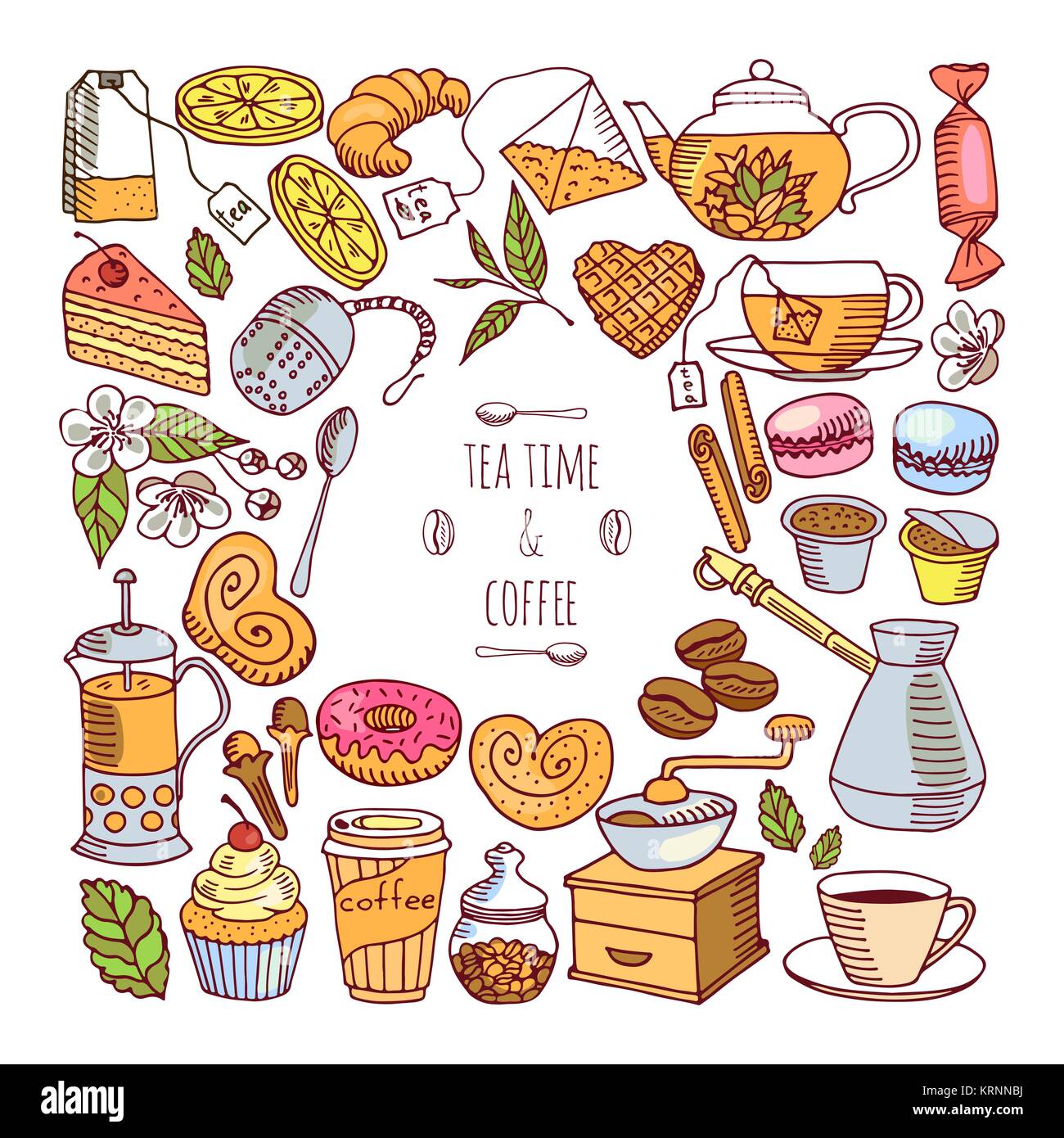 Such as tea making Stock Vector Images - Alamy